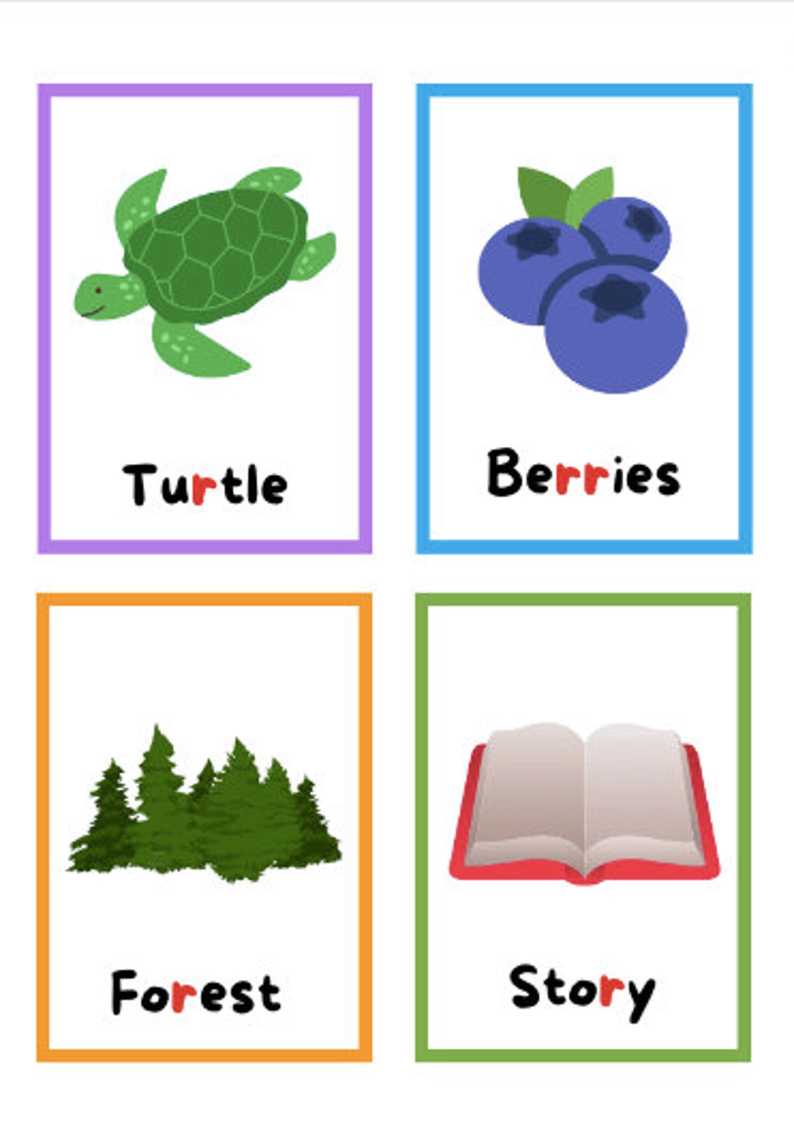 L&R Articulation Flashcards Speech Therapy Materials Speech - Etsy