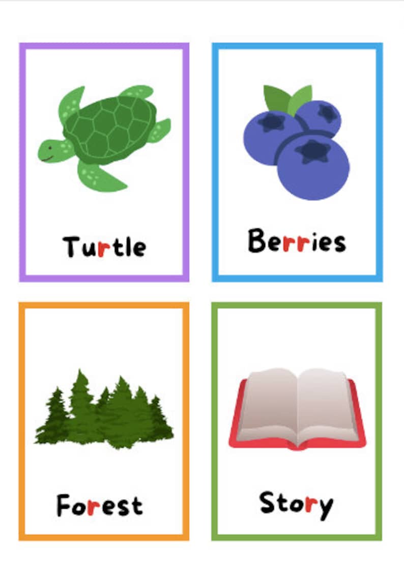 L&R Articulation Flashcards Speech Therapy Materials Speech - Etsy