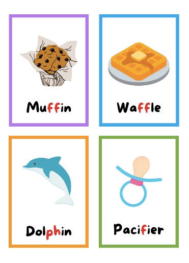 F&th Articulation Flashcards, Speech Therapy Materials, Speech Therapy ...