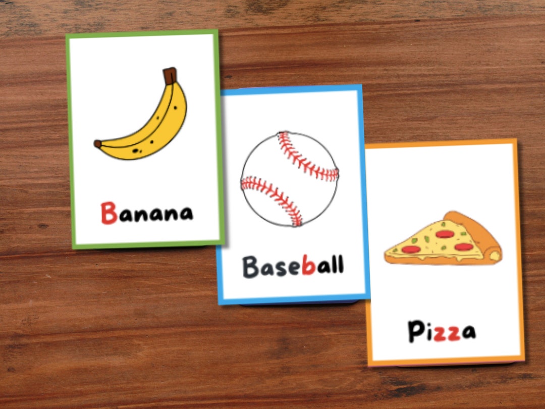 B&P Articulation Flashcards, Speech Therapy Materials, Speech Therapy ...