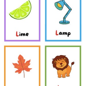 L&R Articulation Flashcards, Speech Therapy Materials, Speech Therapy ...