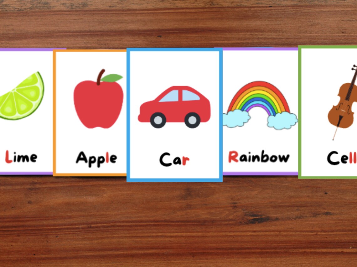 L&R Articulation Flashcards Speech Therapy Materials Speech - Etsy