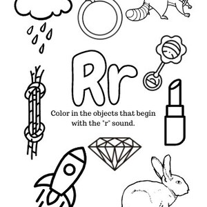 Speech Therapy Coloring Book, SLP Therapy Activities, Speech Therapy ...