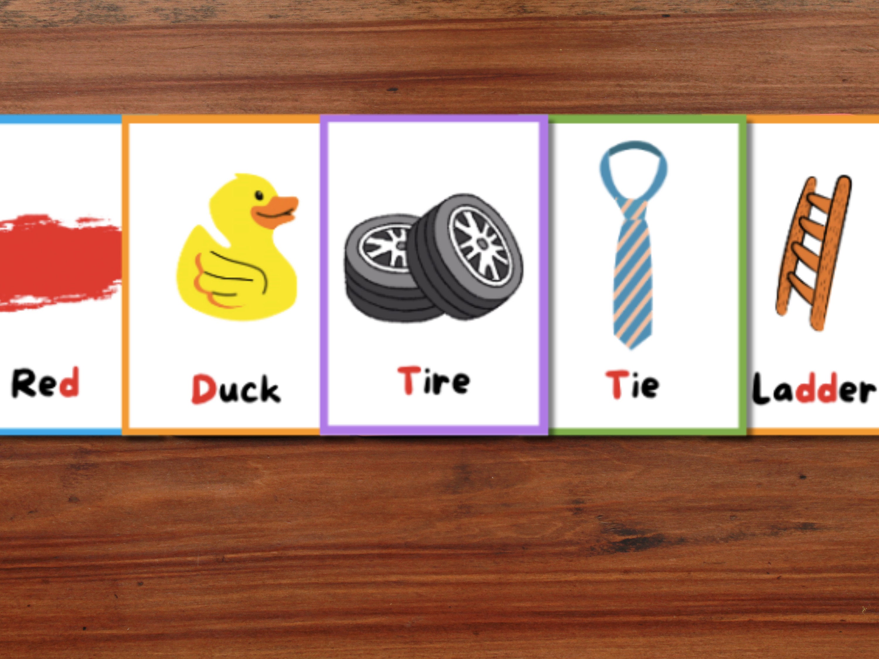 D&T Articulation Flashcards, Speech Therapy Materials, Speech Therapy ...