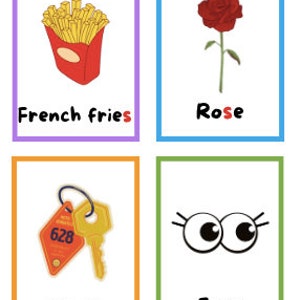 S&Z Articulation Flashcards, Speech Therapy Materials, Speech Therapy ...