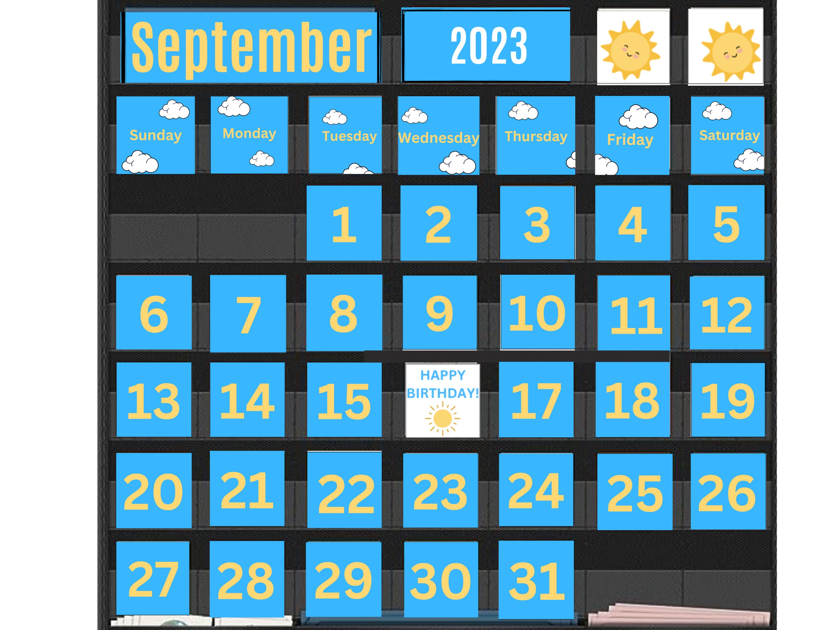 Sunshine Classroom Decor Bundle, Bulletin Board Kit, Classroom Decor - Etsy