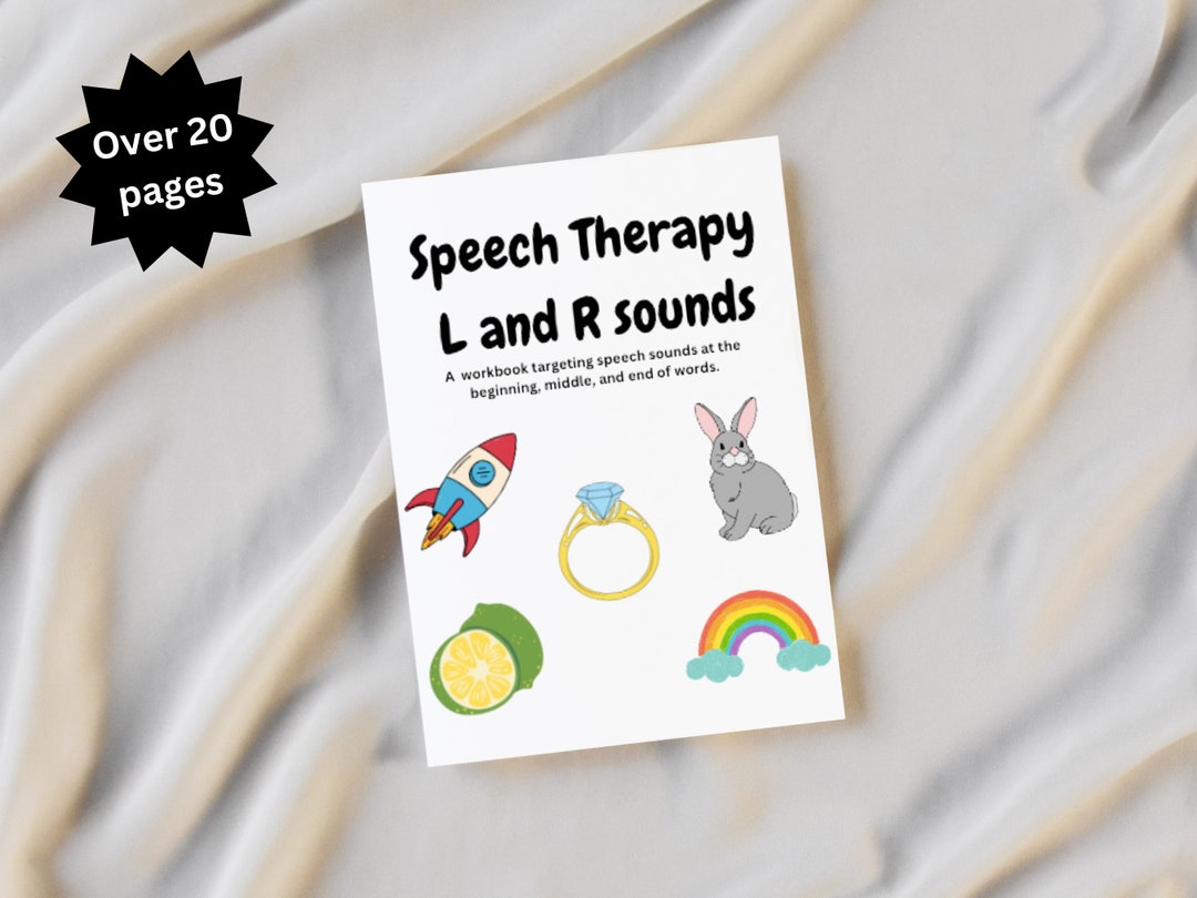 Speech Therapy, L and R Sounds, Speech Therapy Materials, Speech ...