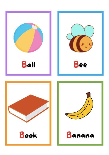 B&P Articulation Flashcards, Speech Therapy Materials, Speech Therapy ...