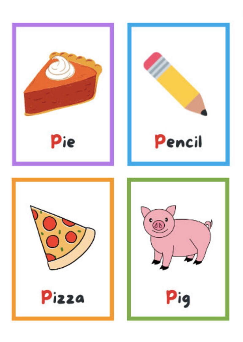 B&P Articulation Flashcards, Speech Therapy Materials, Speech Therapy ...