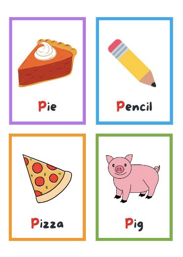 B&P Articulation Flashcards, Speech Therapy Materials, Speech Therapy ...