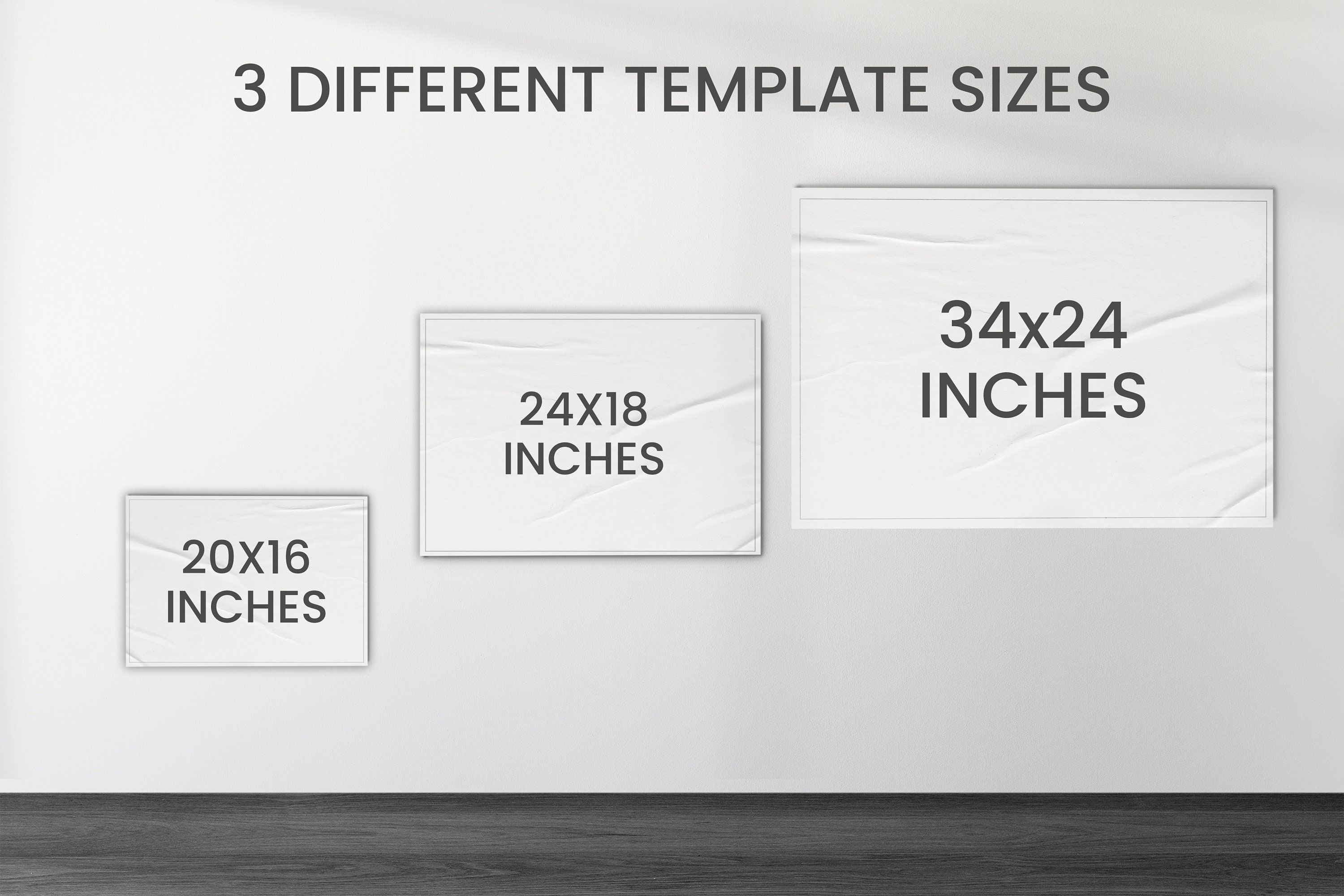 Funeral Photo Collage Template for 4 Photos, Funeral Photos Poster ...