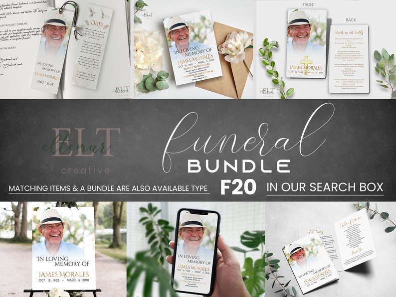 Electronic Funeral Invitation With Large Photo, Electronic Funeral ...