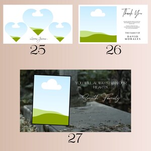 Funeral Slideshow Template, Memorial Video, Celebration of Life ...