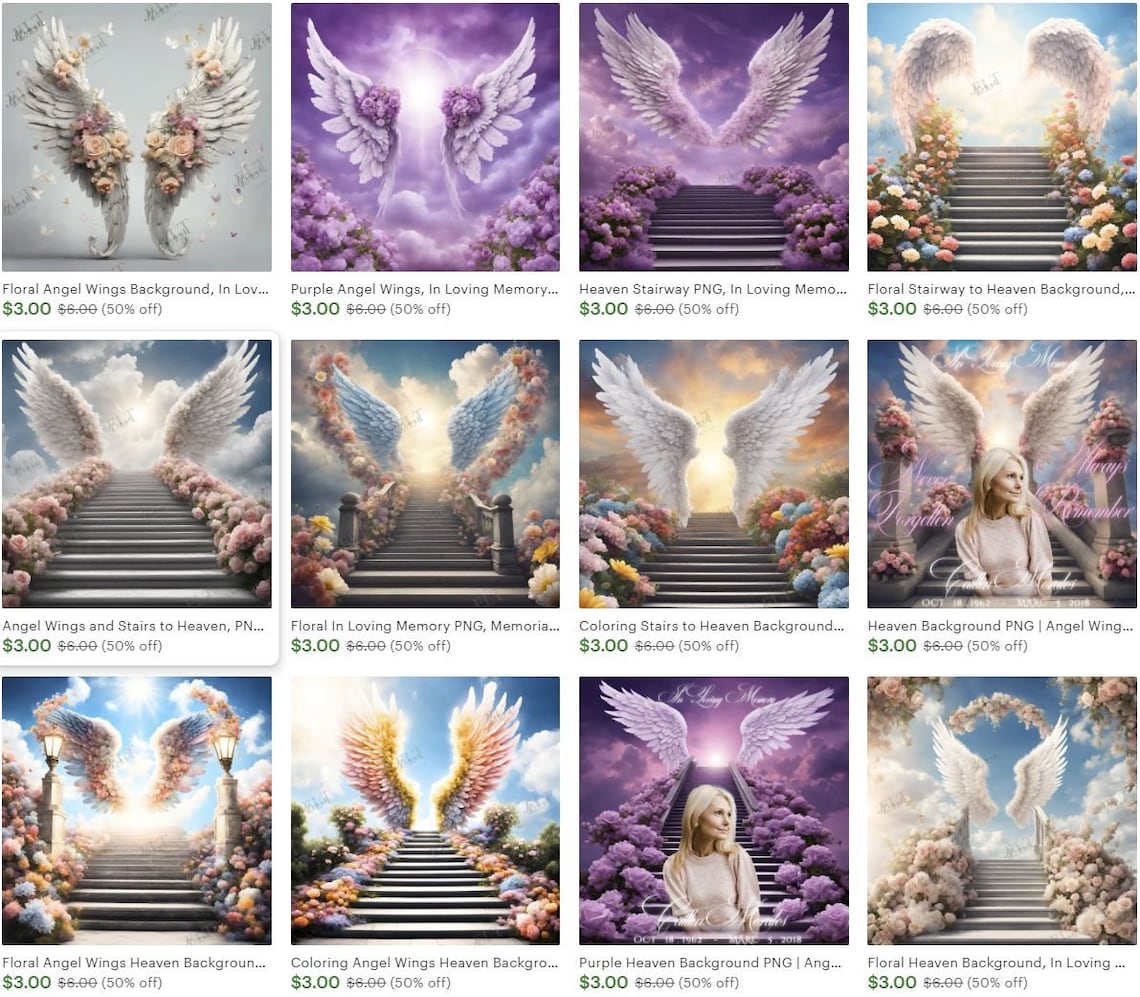 Purple Heaven Sky and Purple Paradise Garden, in Loving Memory PNG ...