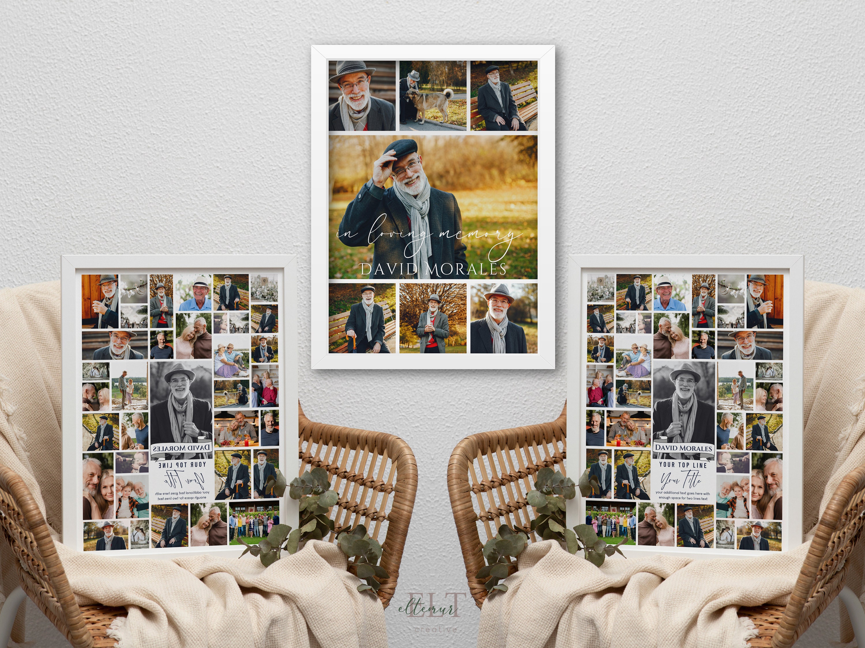 3 Funeral Set Poster Sizes 16x20'' X 18x24'' X 24x36'' Funeral Set ...