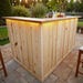 DIY Patio Bar Plans – Outdoor Wooden Bar PDF – Step-by-step Build Guide for Backyard ...