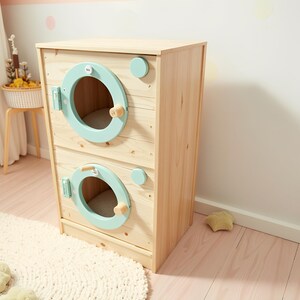 DIY Montessori Play Washing Machine Plan: Wooden Toy (PDF Download) - Etsy
