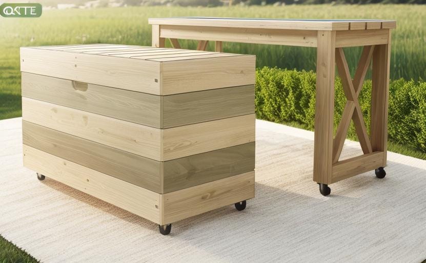 DIY Gas Grill Station Table Plans - Build Your Own Outdoor Cooking ...