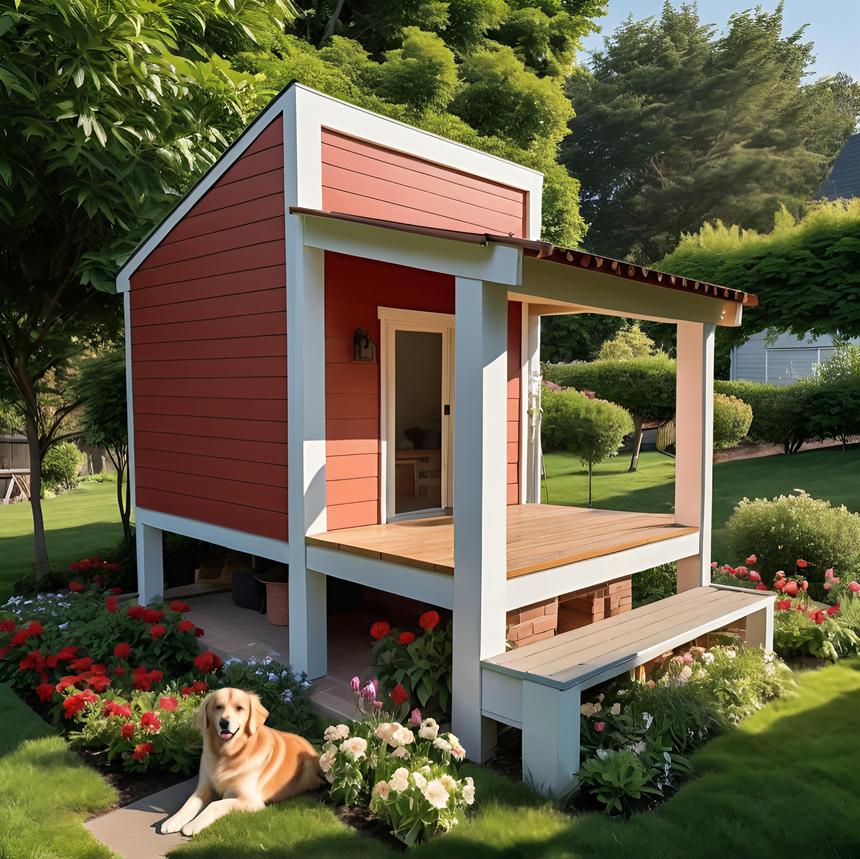 DIY Dog House Plans - Build a Sturdy Outdoor Pet Shelter - Step-by-step ...