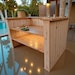 DIY Patio Bar Plans – Outdoor Wooden Bar PDF – Step-by-step Build Guide for Backyard ...