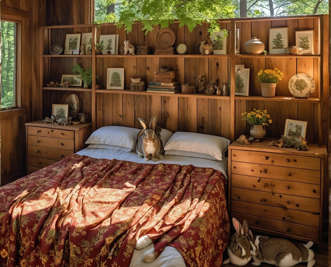 DIY Storage Headboard Plans - Customizable Bed Frame With Shelves and ...