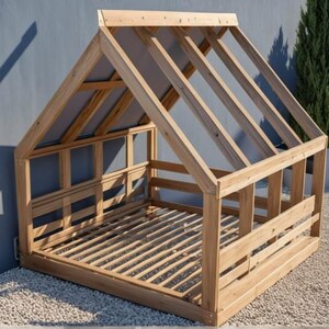 DIY Outdoor Daybed Plans - Garden Bed With Roof - Easy-to-build Wooden ...