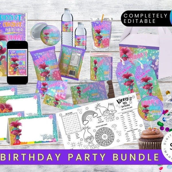 Trolls Party Favors - Etsy