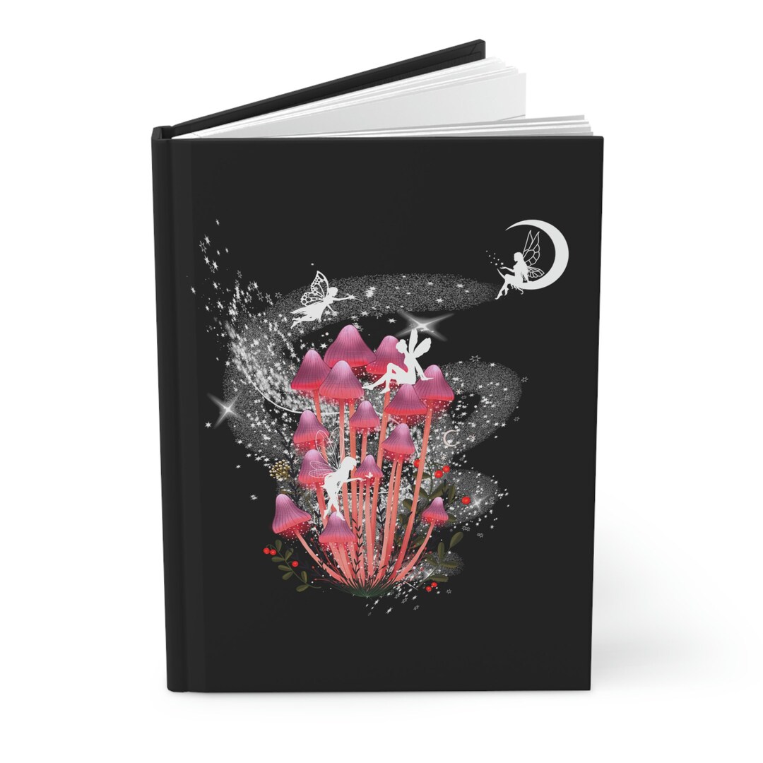 Fairycore Hardcover Journal, Cottagecore Notebook, Fairy Book Blank ...