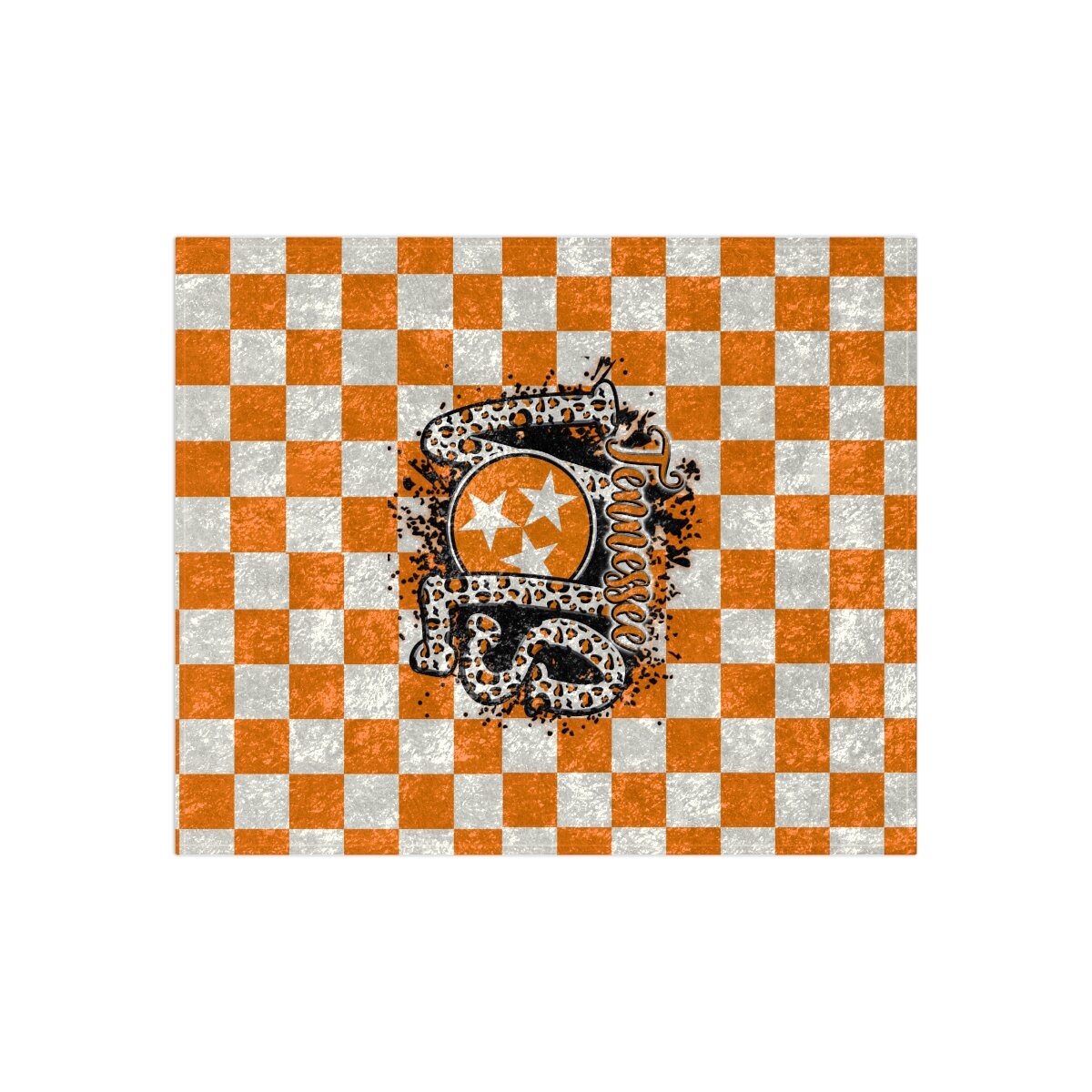 Tennessee Vols Crushed Velvet Blanket, Tn Vols Checkerboard Blanket ...