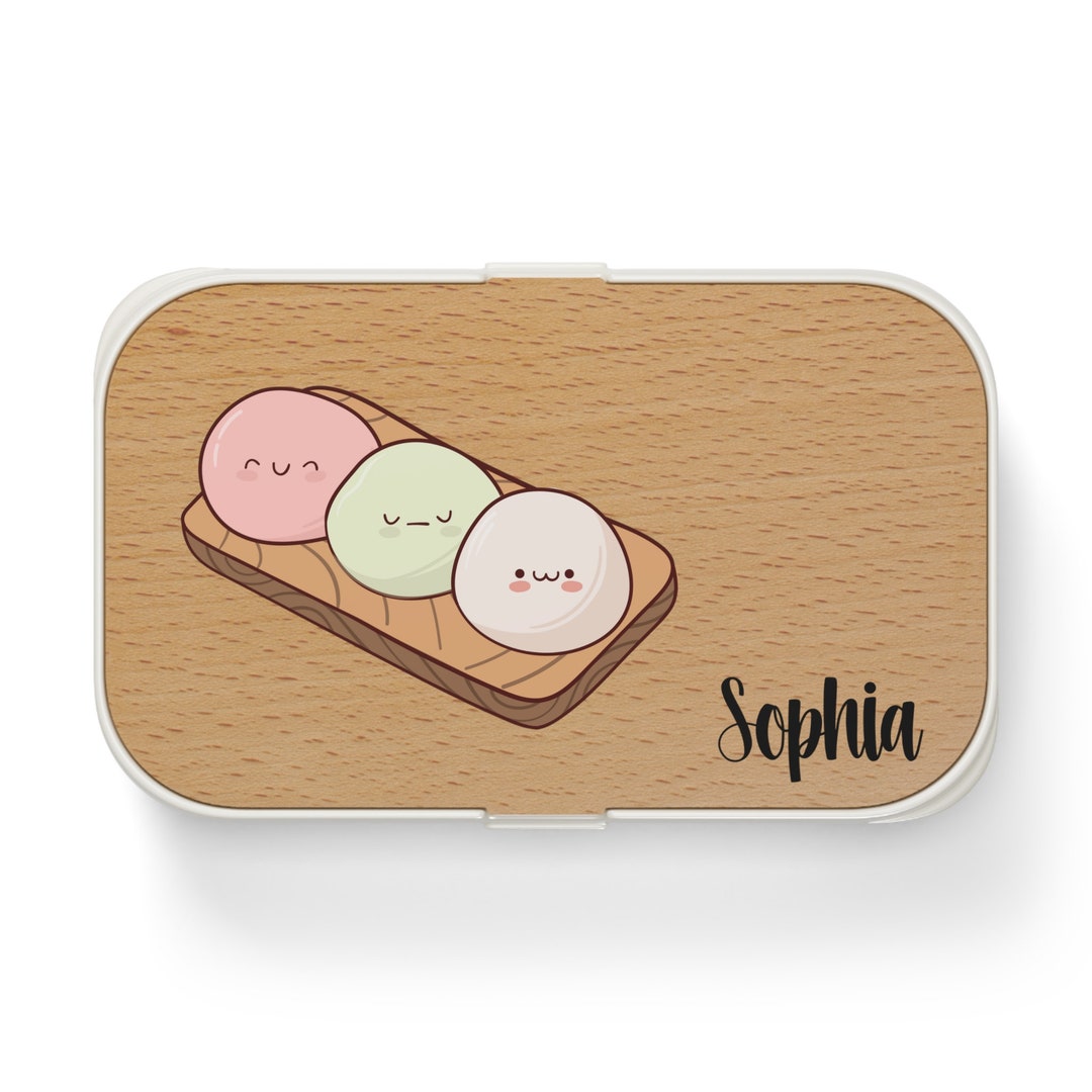 Kawaii Bento Lunch Box Cute Kawaii Mochi Custom Food Storage Box, Gift ...