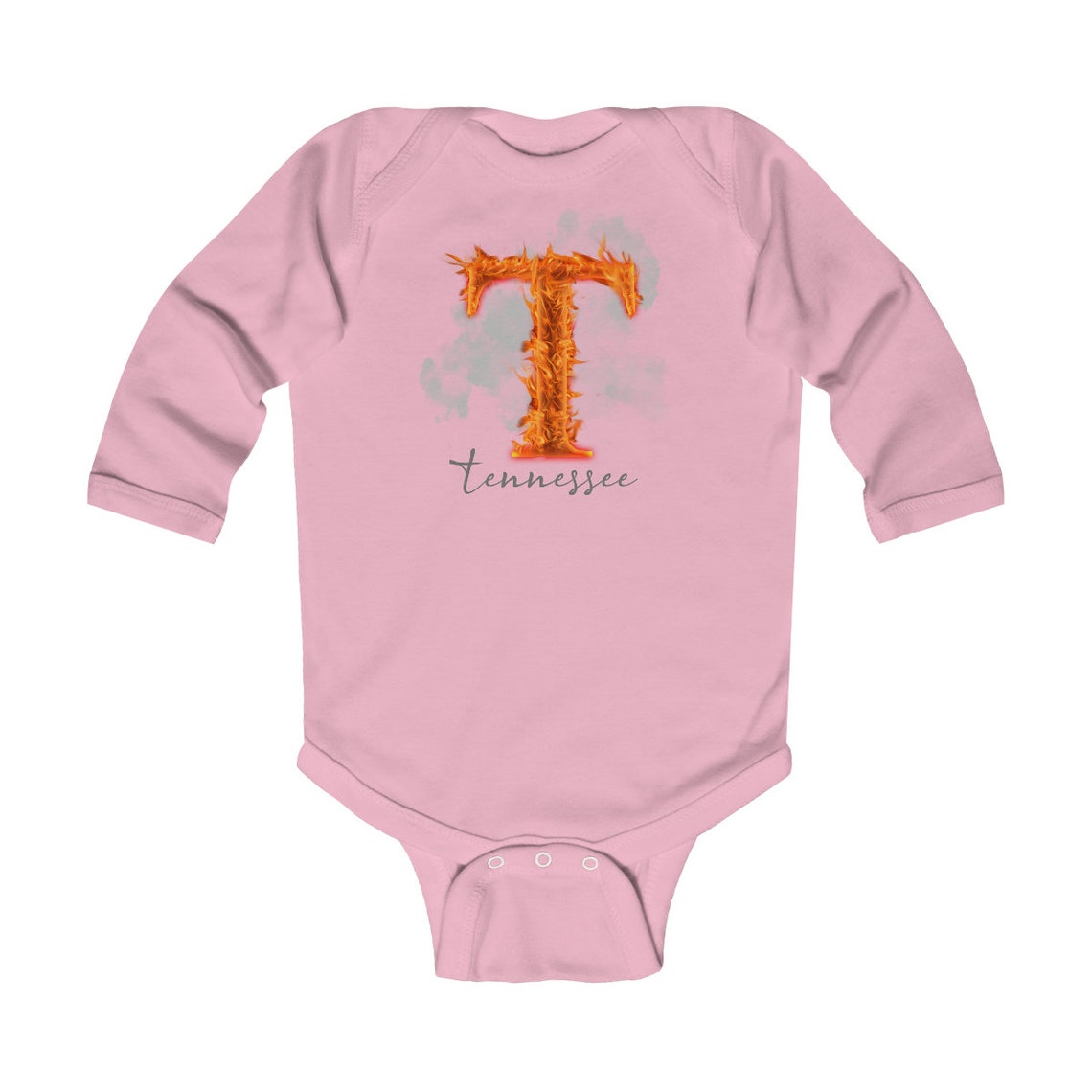 Tennessee Vols Infant Long Sleeve Bodysuit, Tn Volunteers Baby Bodysuit ...