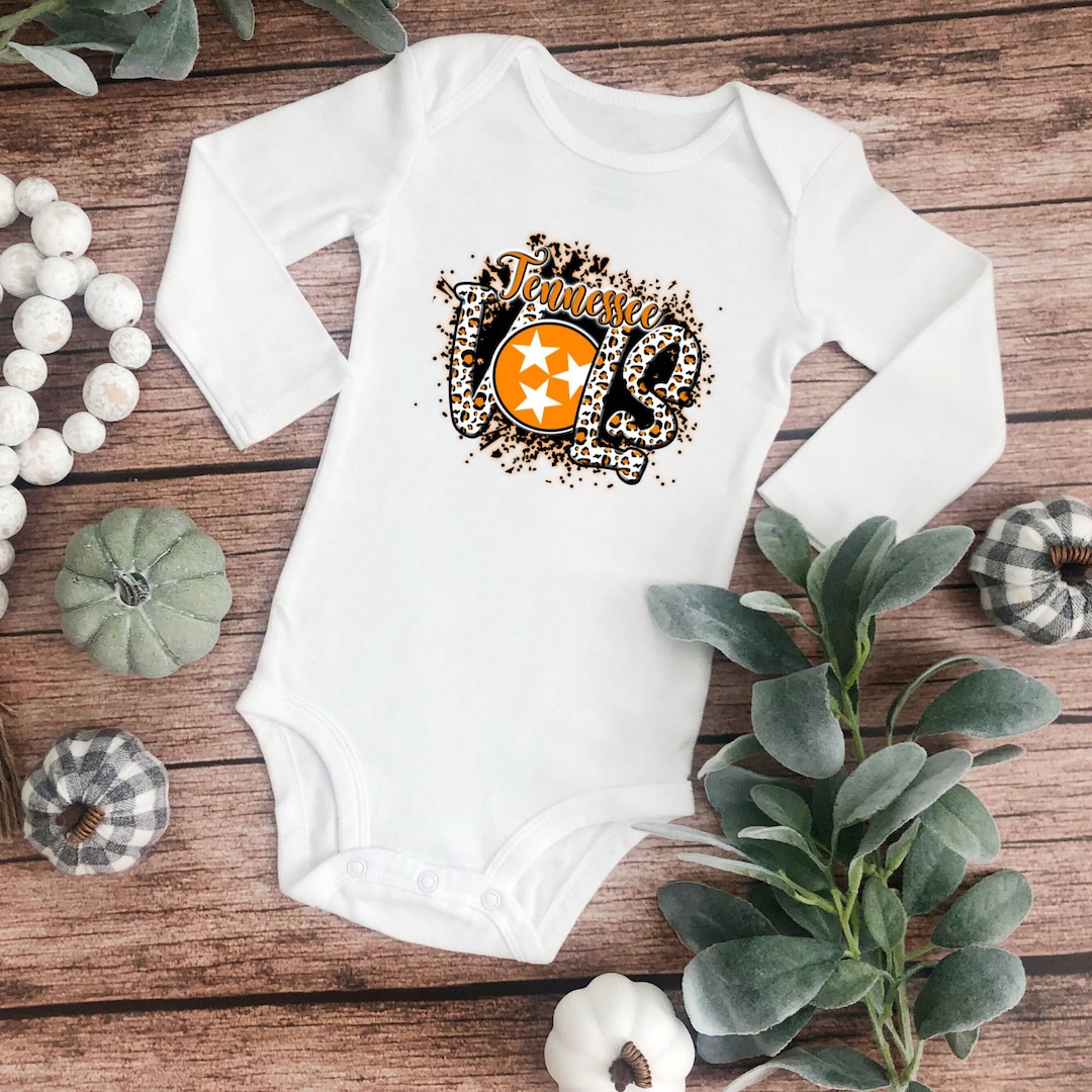 Tennessee Vols Infant Long Sleeve Bodysuit, Tn Vols Baby Shirt, Ut Vols ...