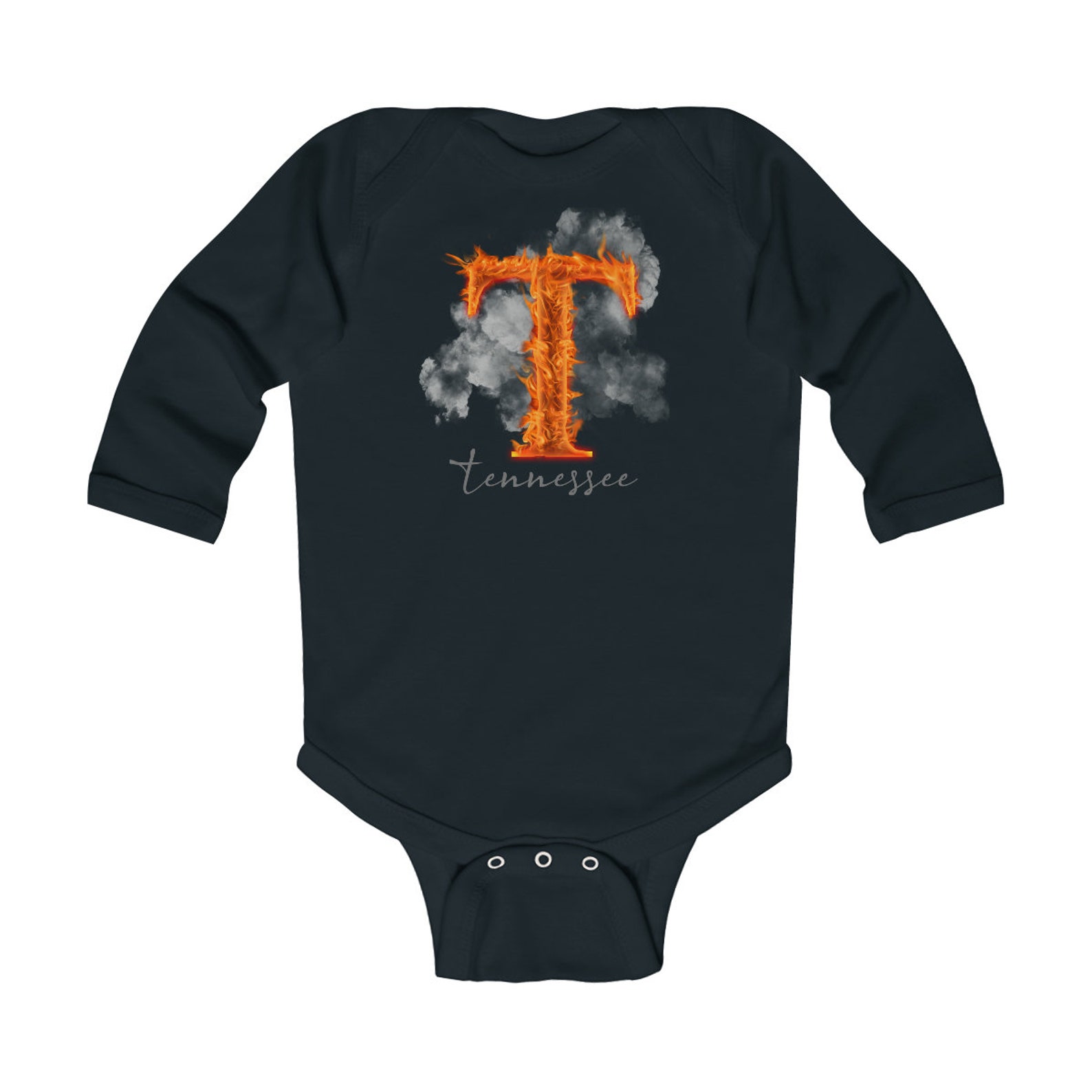 Tennessee Vols Infant Long Sleeve Bodysuit, Tn Volunteers Baby Bodysuit ...