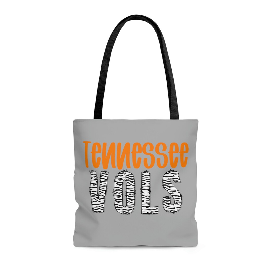 Tennessee Vols Tote Bag, Tn Volunteers Tote, Animal Print Tn Vols ...