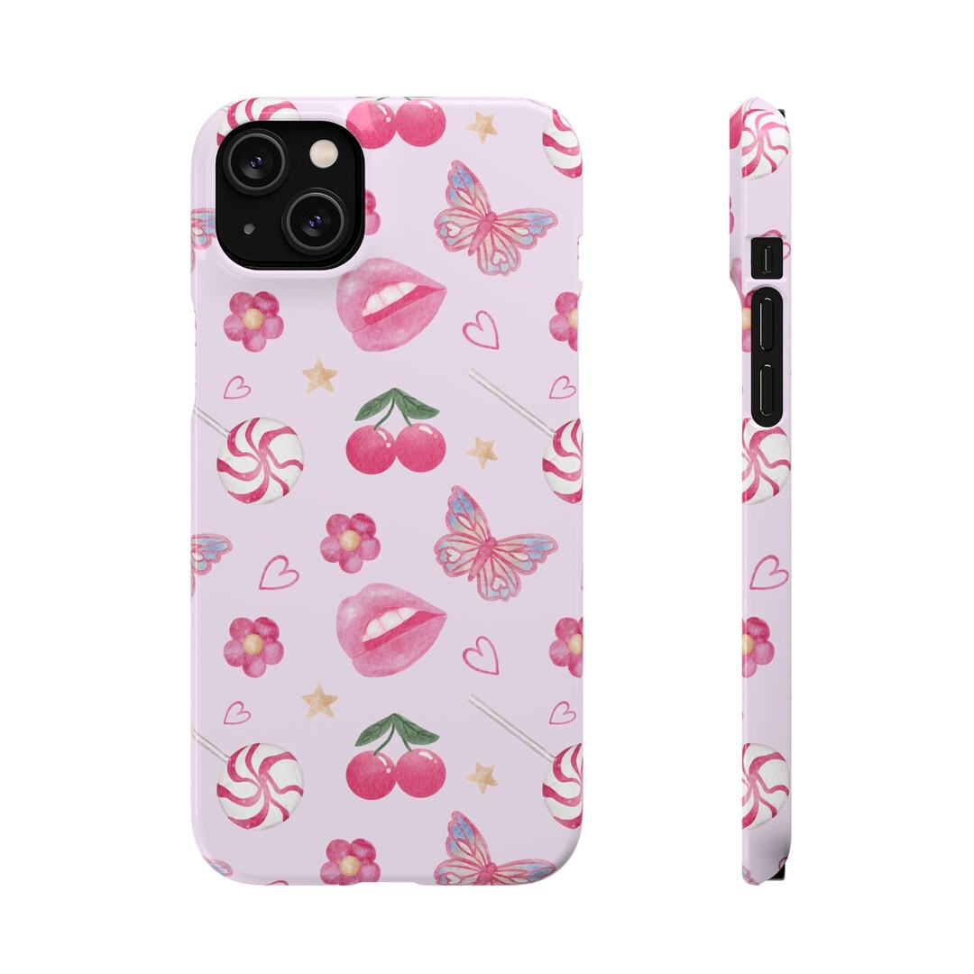 Retro Y2K Snap Cases for iPhone and Galaxy Cute Girly Phone Covers ...