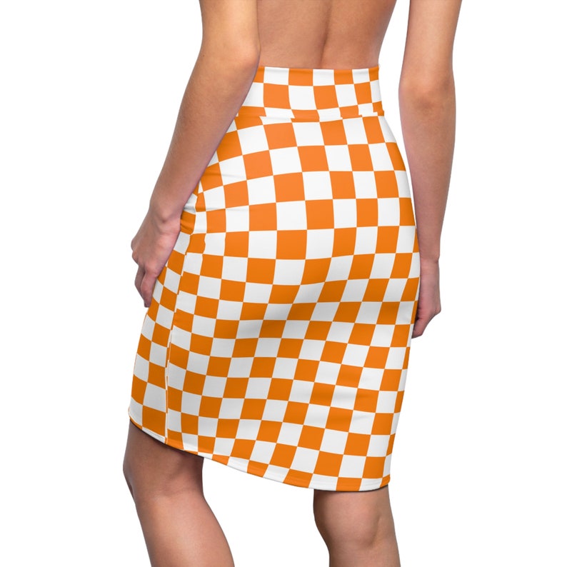 Tennessee Vols Women's Pencil Skirt, Ut Volunteers Orange White ...