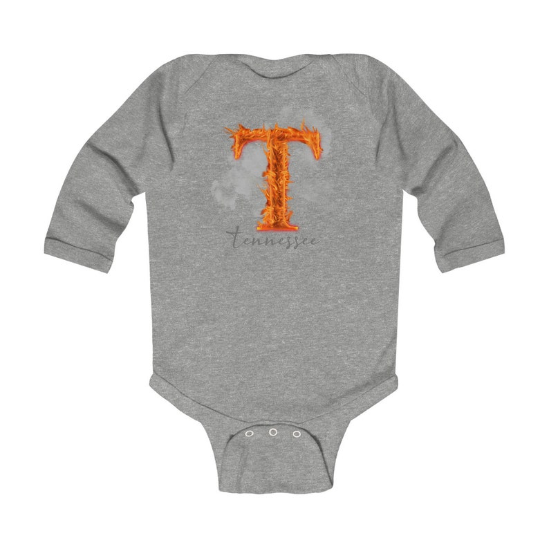Tennessee Vols Infant Long Sleeve Bodysuit, Tn Volunteers Baby Bodysuit ...