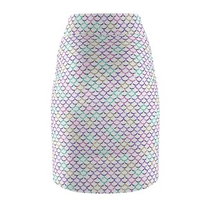 Mermaid Pencil Skirt, Mermaidcore Clothing, Summer Skirt, Fairycore ...
