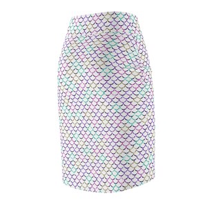 Mermaid Pencil Skirt, Mermaidcore Clothing, Summer Skirt, Fairycore ...
