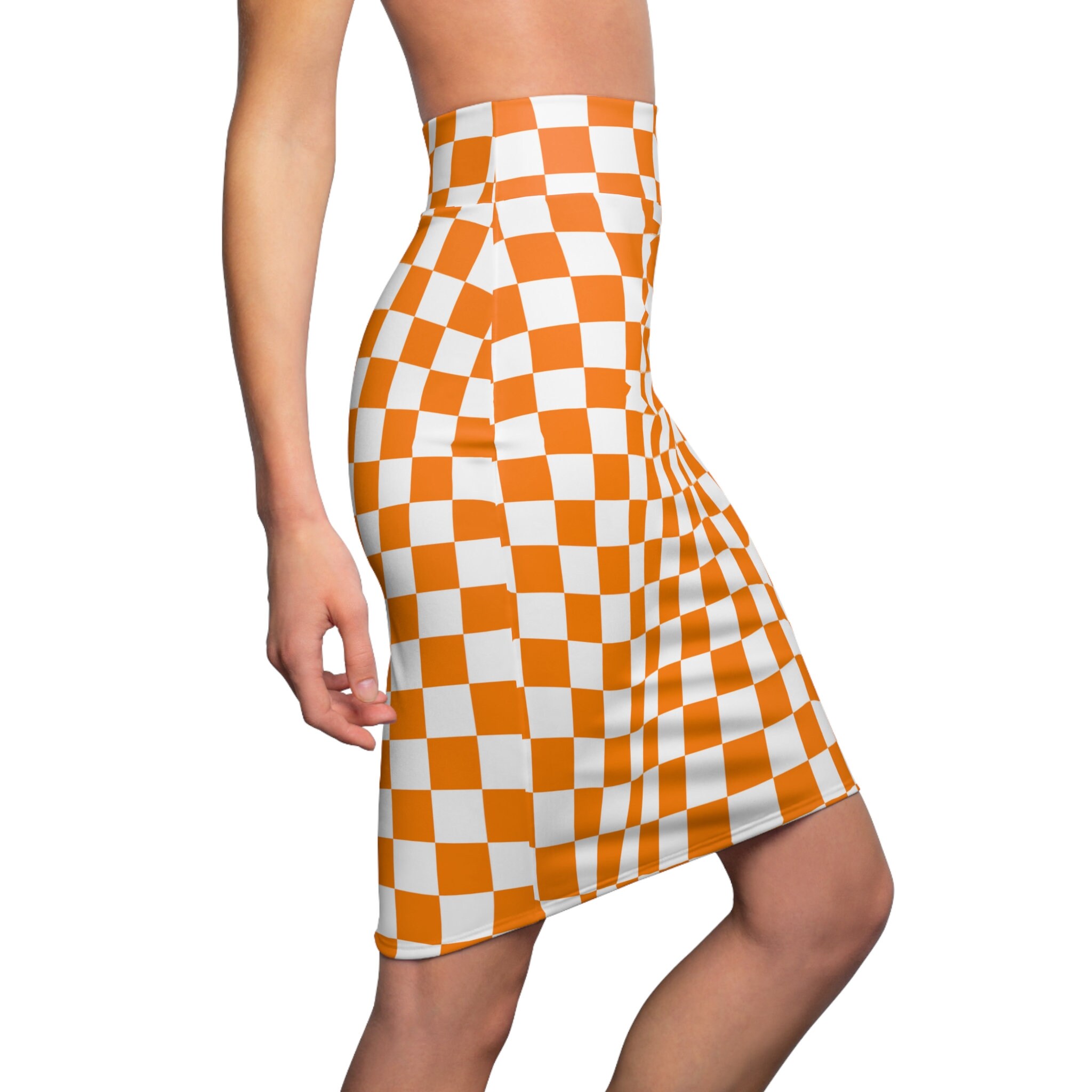 Tennessee Vols Women's Pencil Skirt, Ut Volunteers Orange White ...