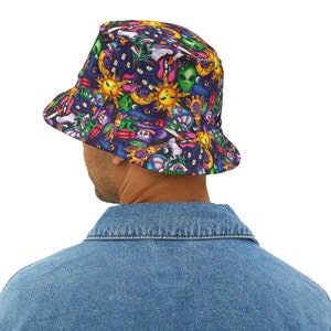 Weirdcore Bucket Hat, Cyberpunk Vaporwave Clothing, Aliencore Bucket ...