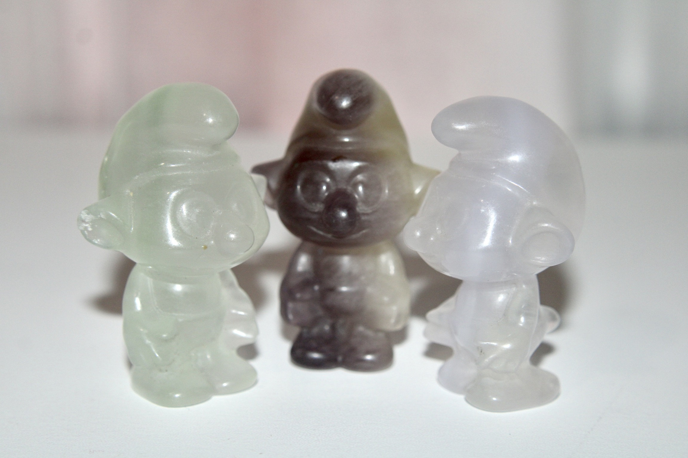 Smurfs Smurf Crystal Carving Crystal Gift - Etsy