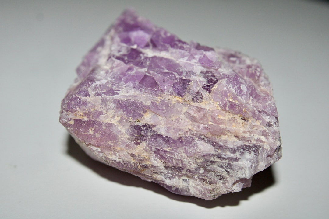 Kunzite - Raw Specimen - Raw Kunzite - Natural - Healing Crystals ...