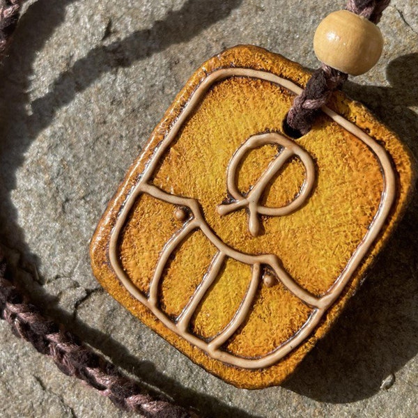 Mayan Pendant - Etsy