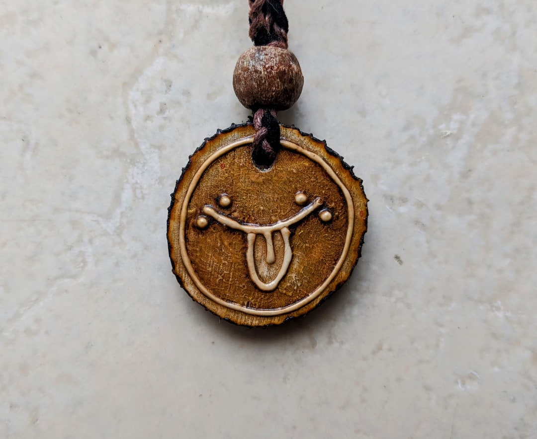 02 - IK - Mayan Seal Amulet / Pendant - White Wind - Tzolkin - Etsy