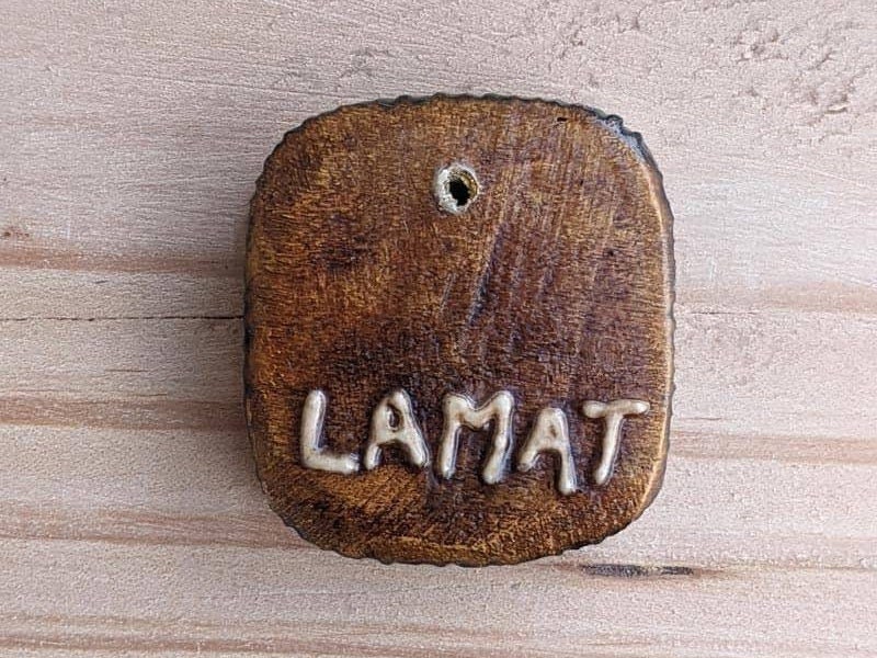 08 LAMAT Mayan Seal Amulet / Pendant Yellow Star - Etsy