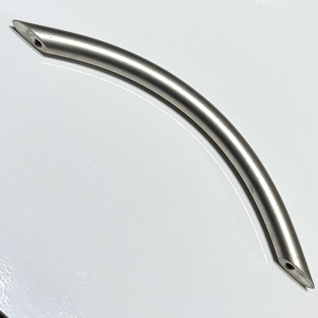 Arched Bow Stainless Steel Solid, Modern Look Pull 5" CC and 6” Total ...