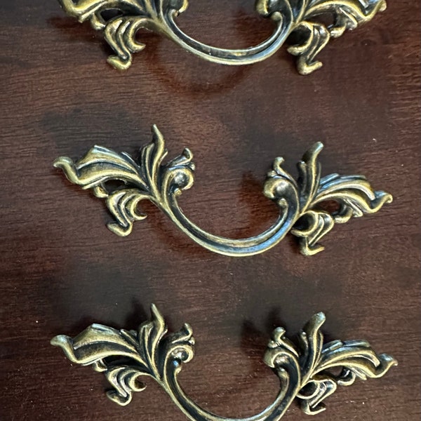Fancy 3 Inch Center Drawer Pulls - Etsy