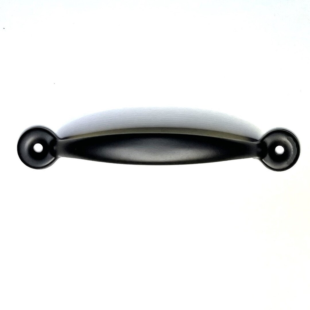 Drawer Pull Essential Matte Black Finish Traditional Style Pull 4 From ...