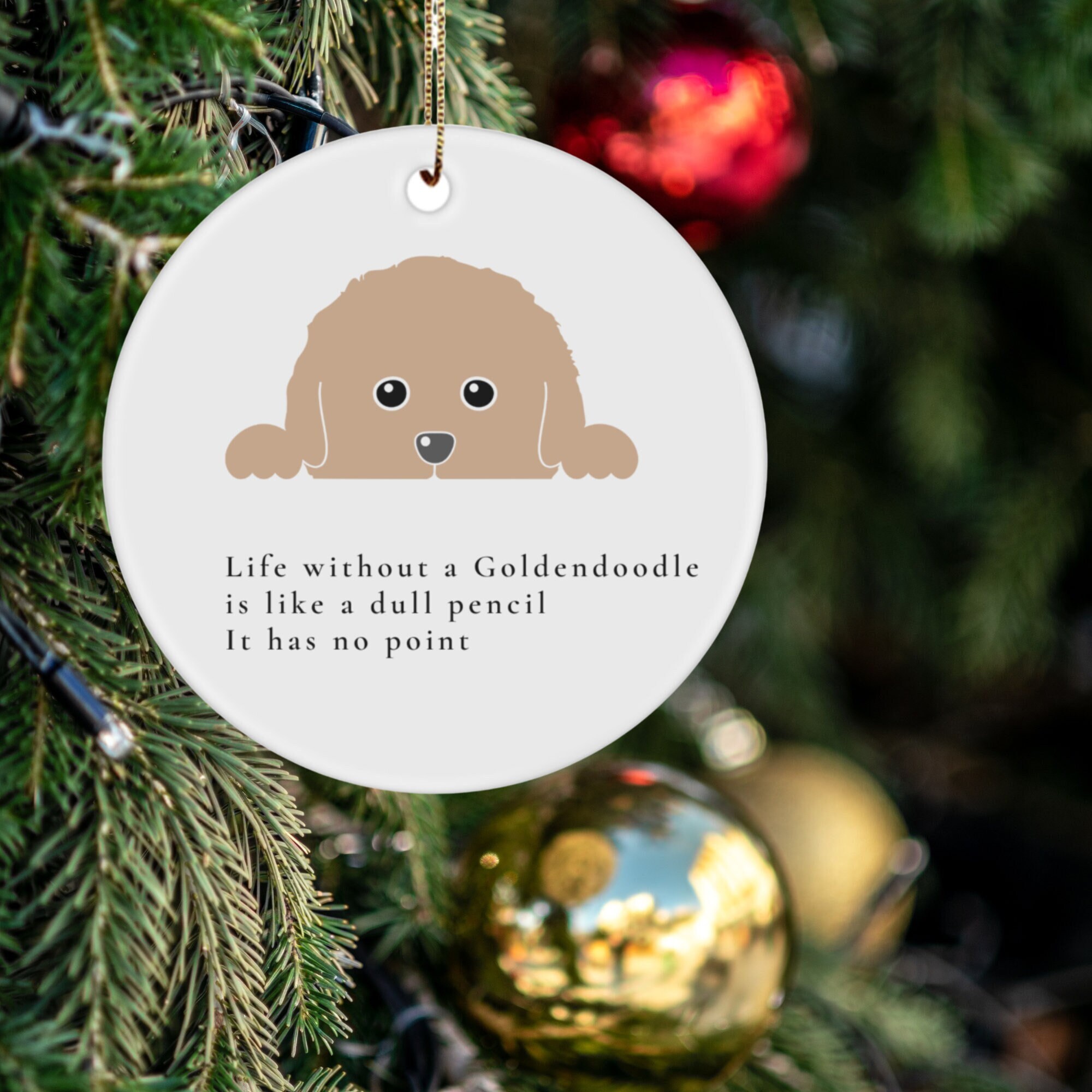 Cockapoo Ornament, Cockapoo Gift for Dog Lover, Cockapoo Gift, Cockapoo ...